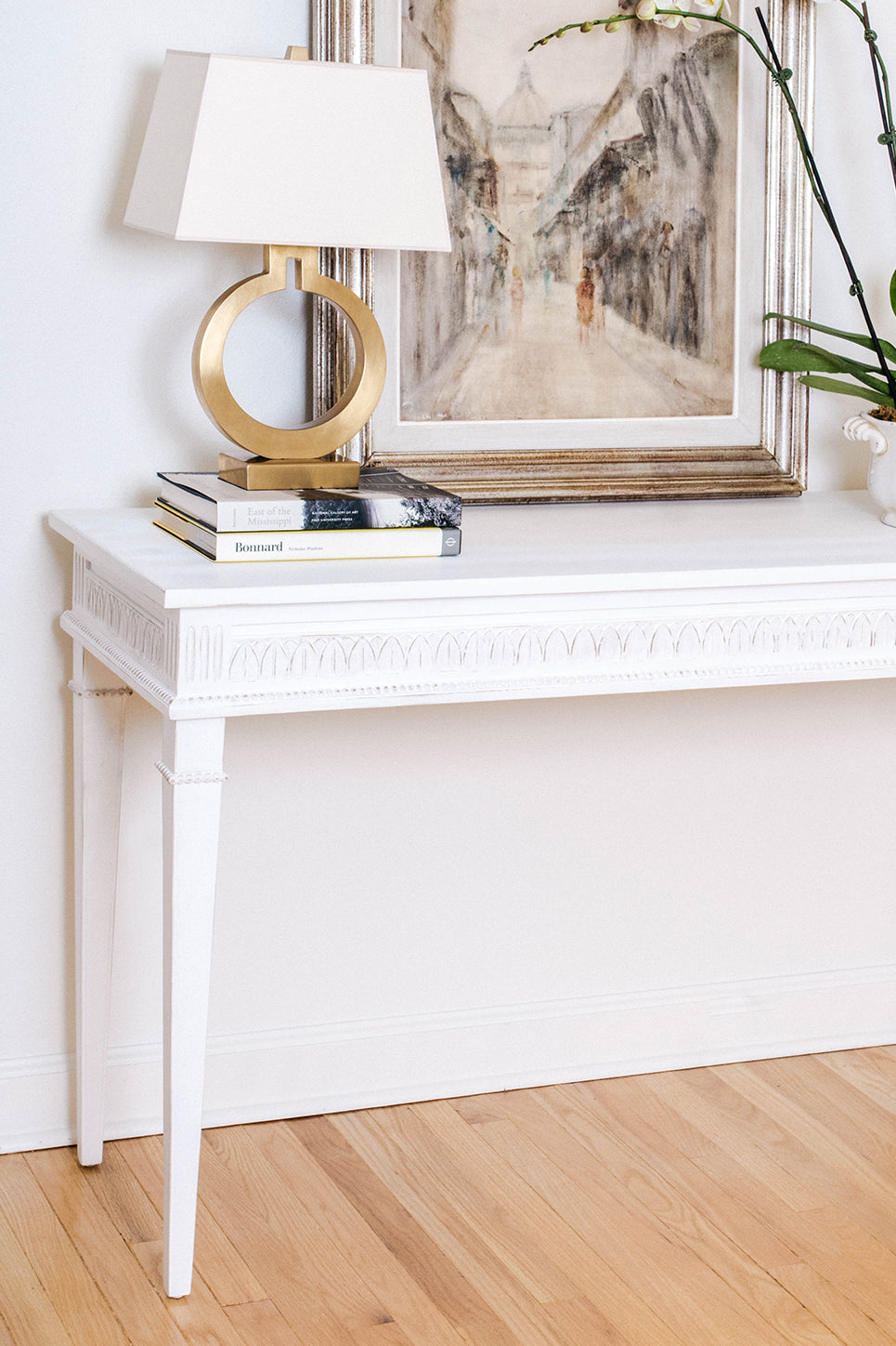 Lilly Console | Elegant Gustavian Console Table | Ave Home